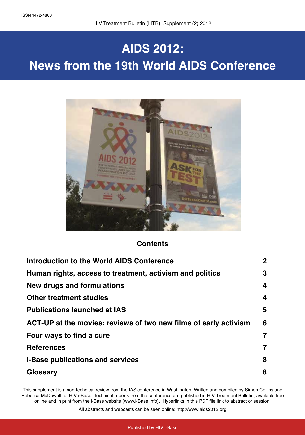 AIDS 2012: non-technical conference summaries: HTB supplement | HIV i-Base