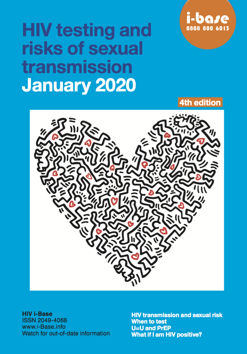 I Base Guide To Hiv Testing And Sexual Transmission January 2020 Htb Hiv I Base