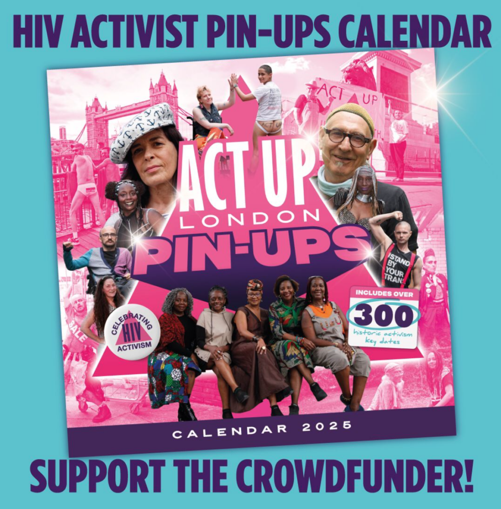 Activist pin-up calendar from ACT UP London | HIV i-Base