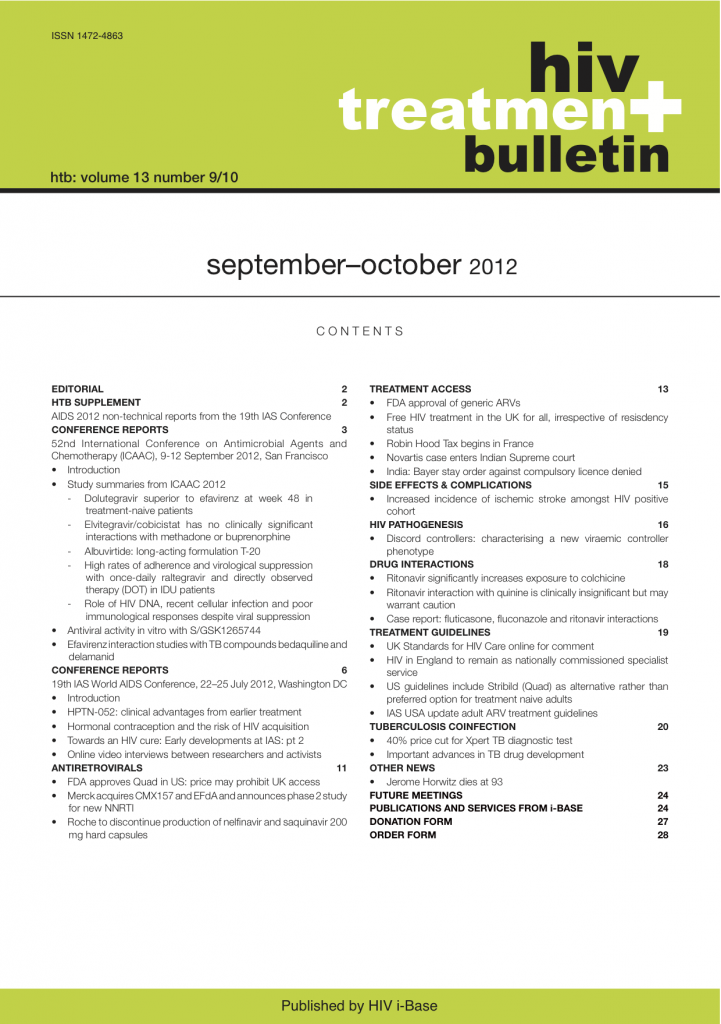 September/October HTB online | HIV i-Base
