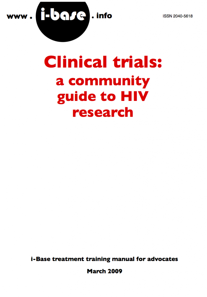 Clinical trials and research: an HIV community guide (2023) | HIV i-Base