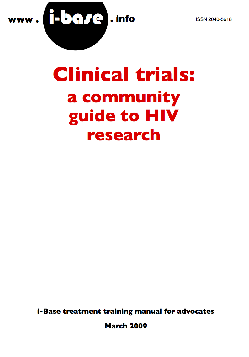 Clinical trials and research: an HIV community guide (2023) | HIV i-Base